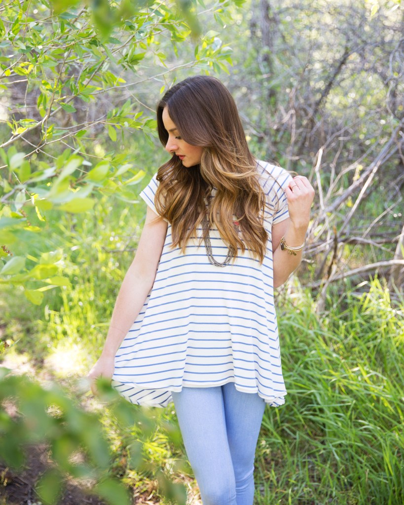 Ebony Tee + Stylish Fabric – The Sara Project