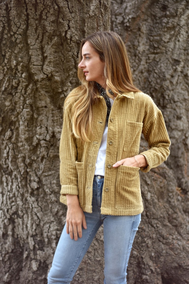 Wide Wale Corduroy Chore Jacket – The Sara Project