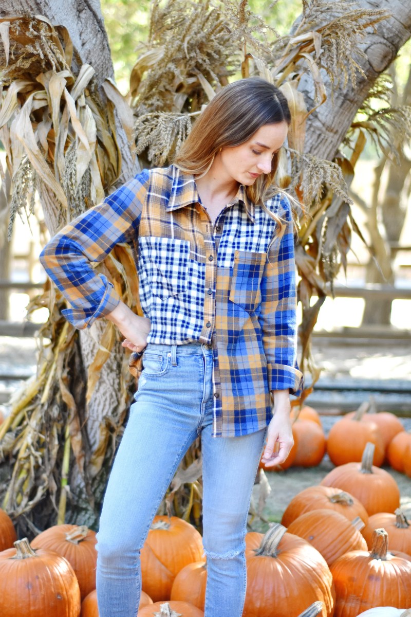 Mixed Plaid Cheyenne Button-Up – The Sara Project