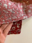 Red Floral Dress with Baby Lock – The Sara Project