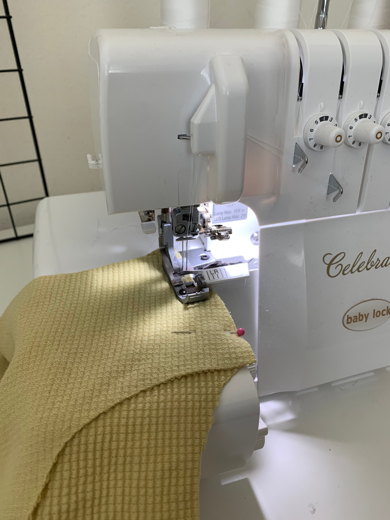 Mellow Yellow Tiered Dress with Baby Lock – The Sara Project