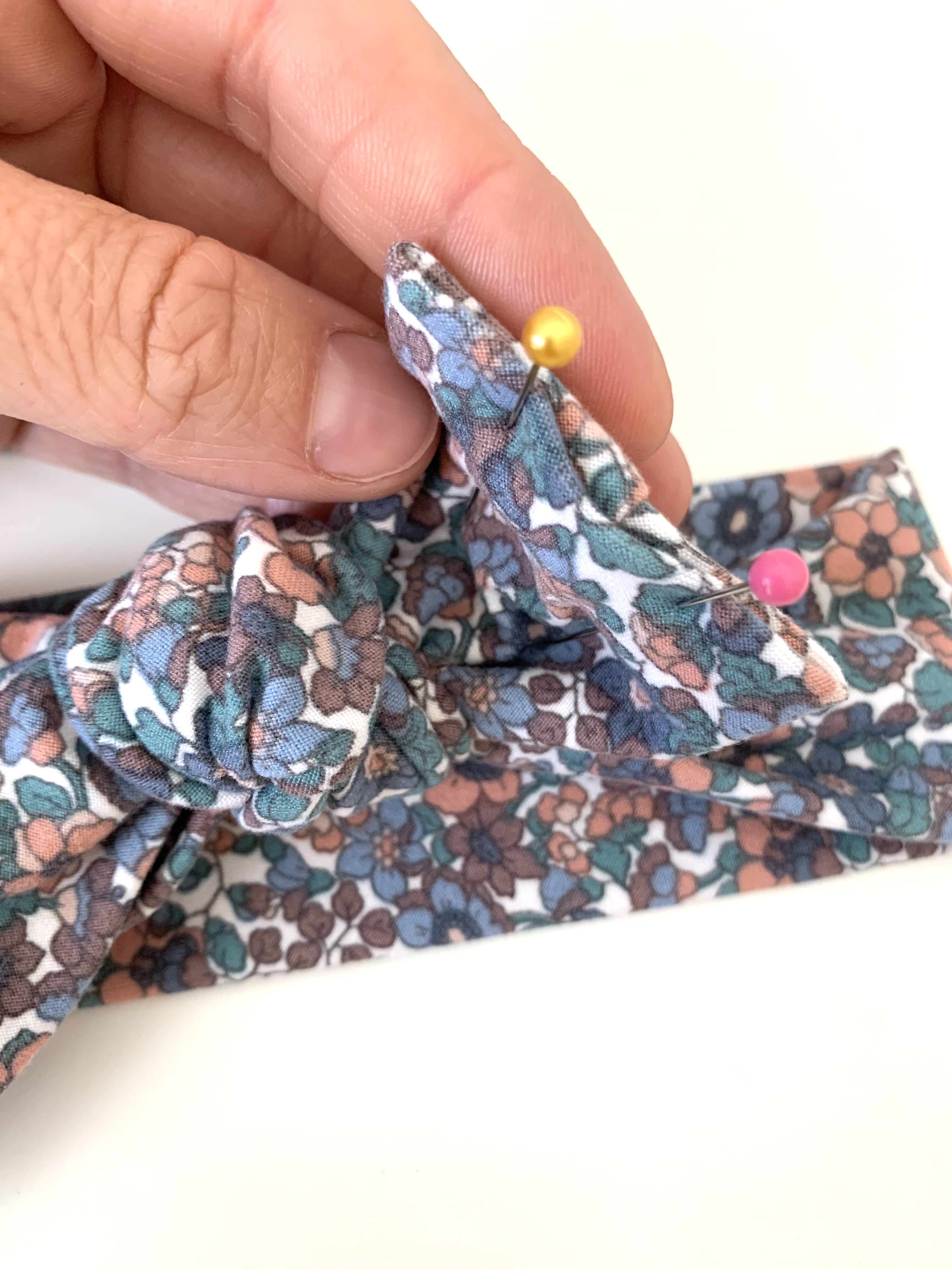 Knotted Bow Baby Headband – The Sara Project