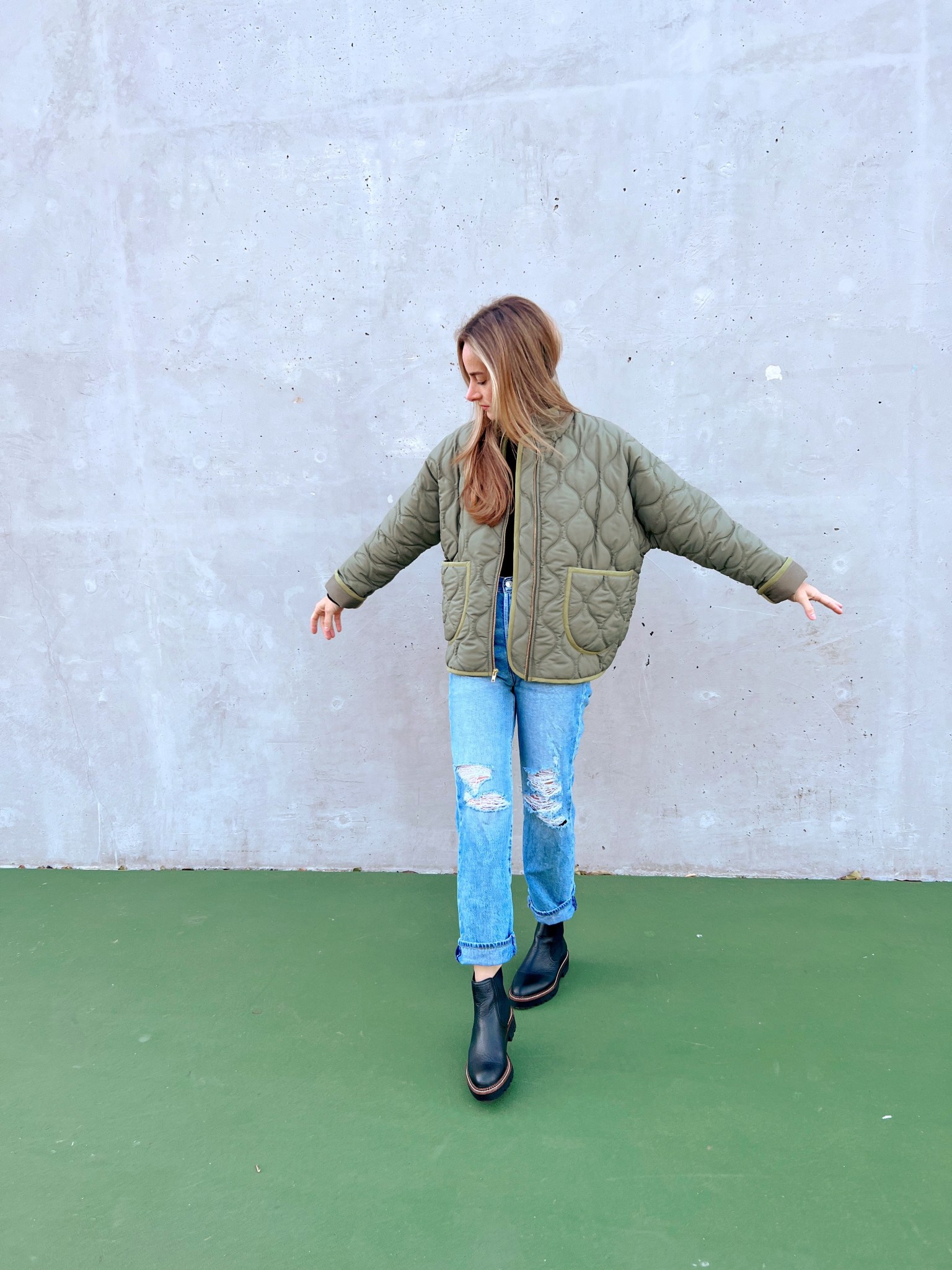 Quilted Puffer Jacket – The Sara Project