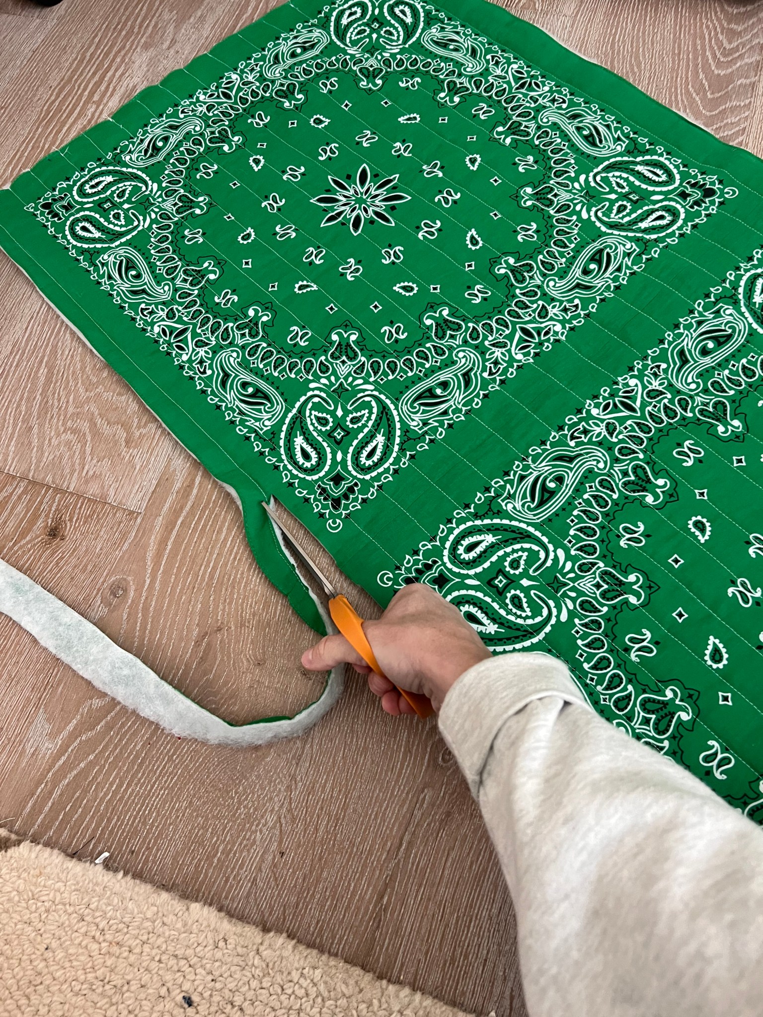 Quilted Bandana Tote – The Sara Project