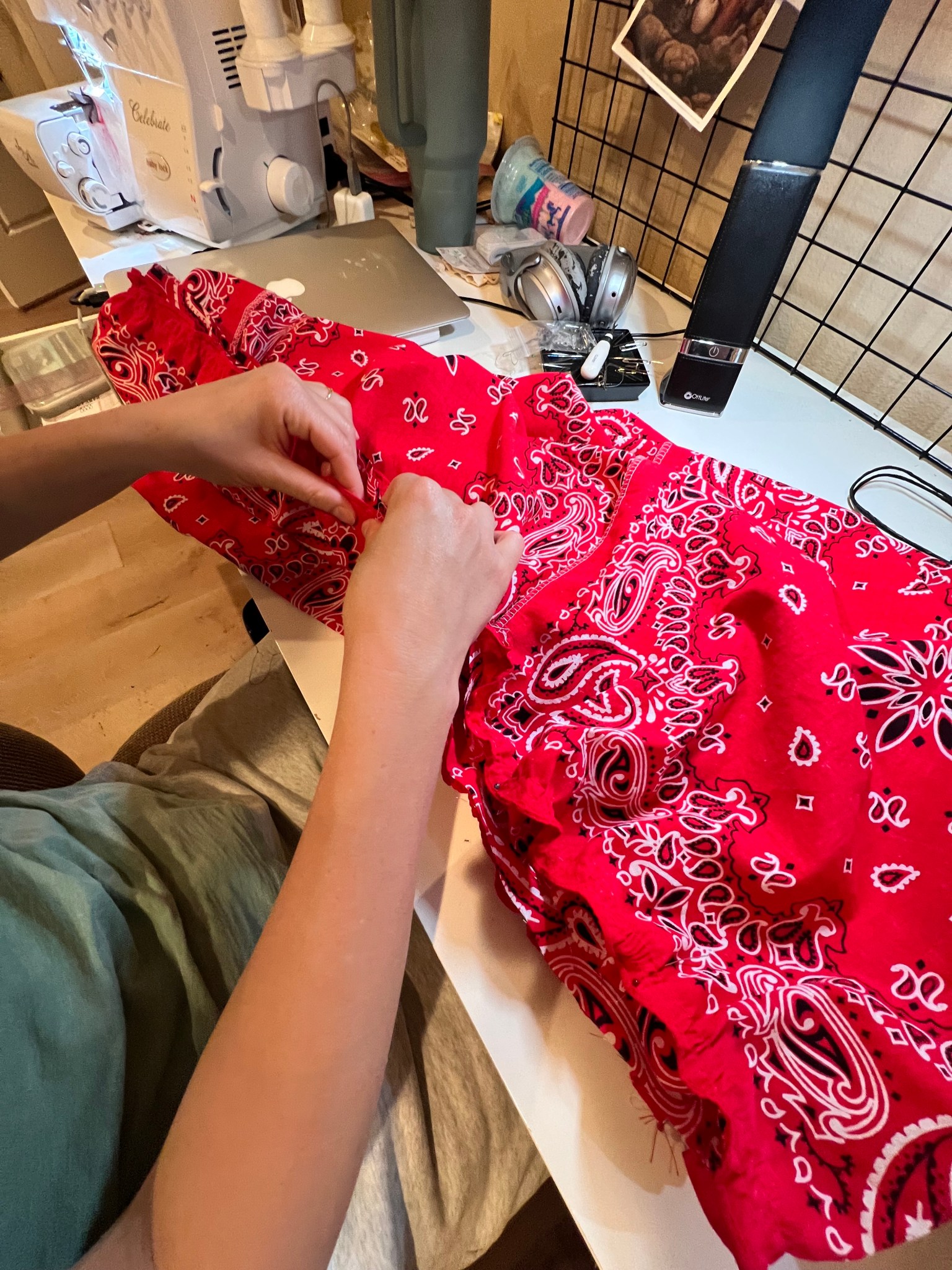 One Size Fits All Bandana Skirt Tutorial – The Sara Project