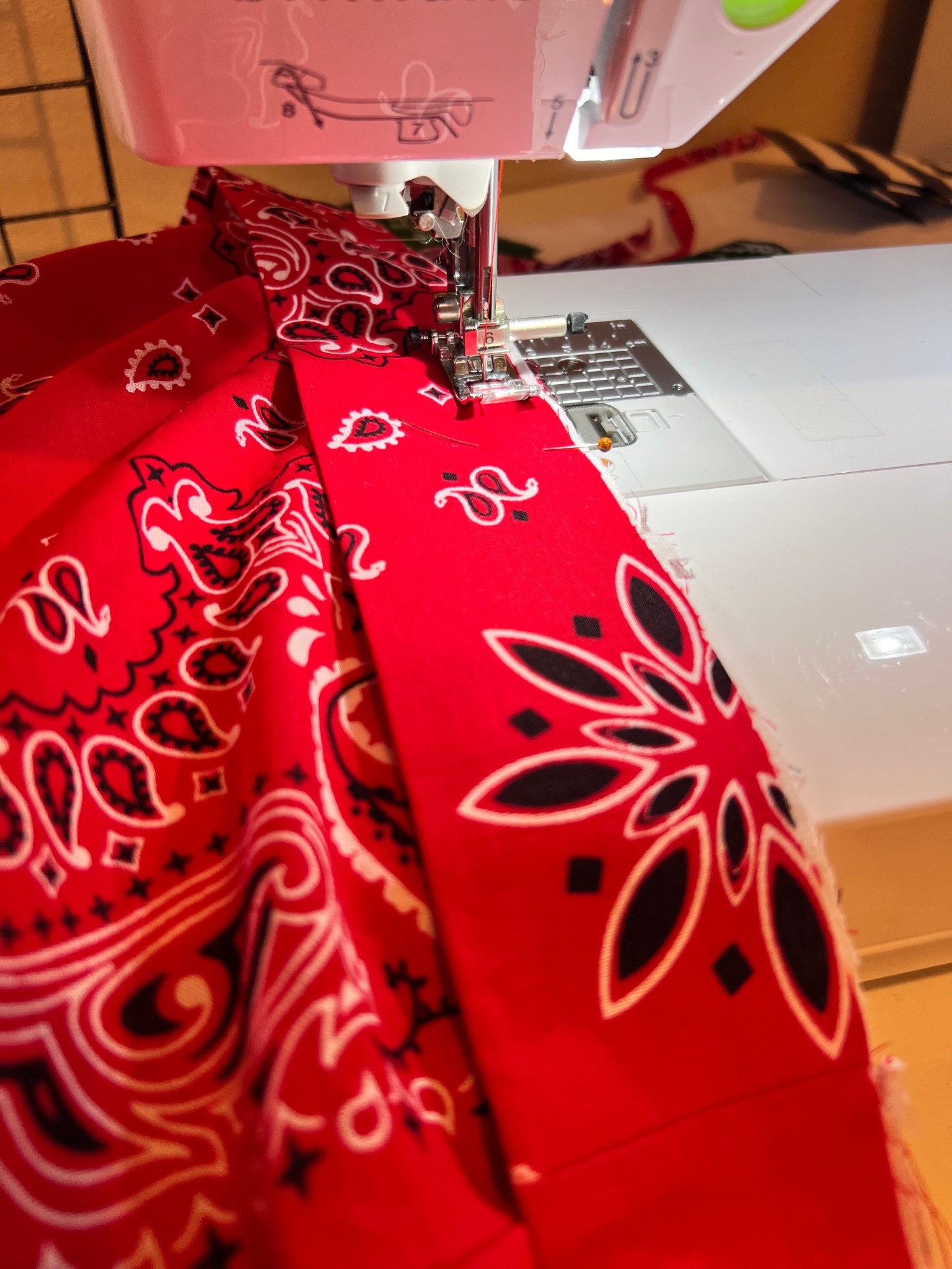 One Size Fits All Bandana Skirt Tutorial – The Sara Project