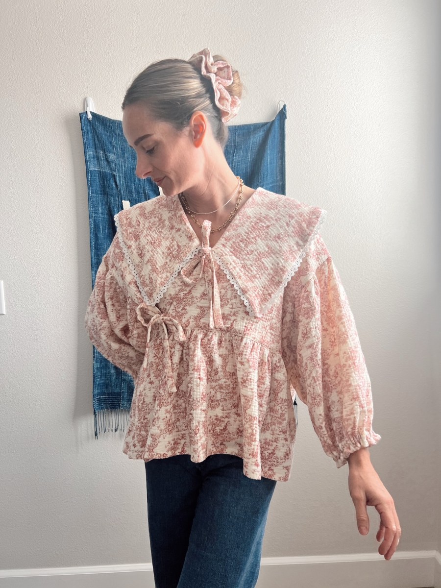 Bonnie Shirt with Longan Craft and Baby Lock – The Sara Project